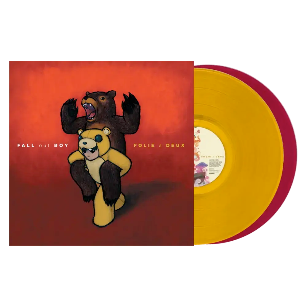 Fall Out Boy - Folie à Deux - Red and Yellow Vinyl